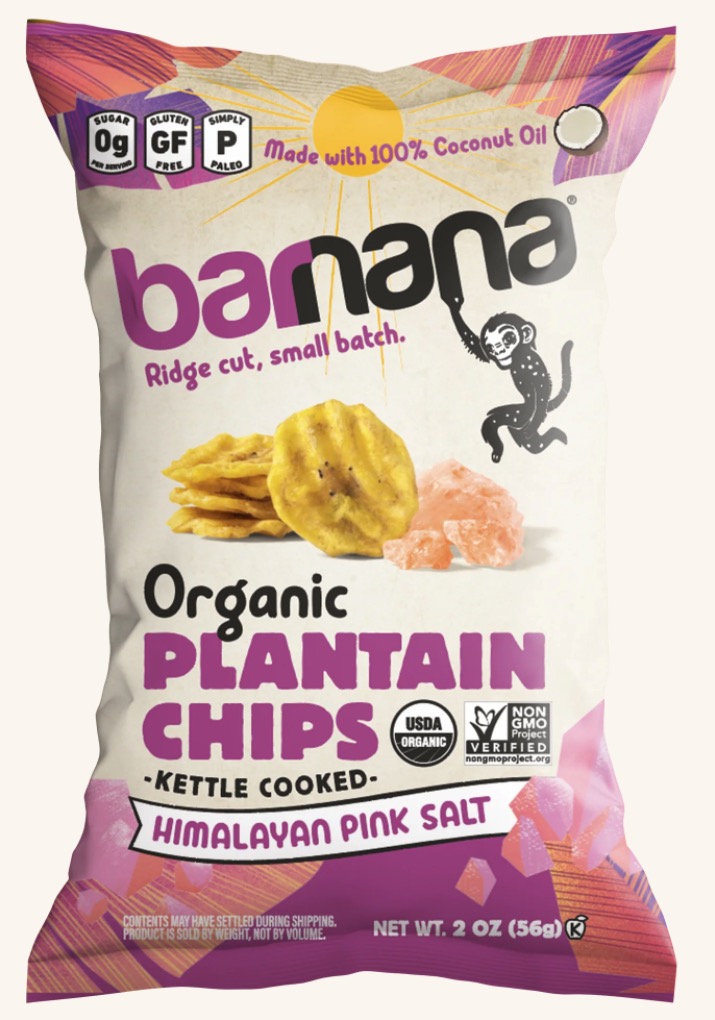 Anytime Coffee. Barnana Organic Plantain Chips
