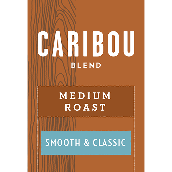Anytime Coffee. Caribou Blend Coffee Medium (Whole Bean) 2.5 Lbs