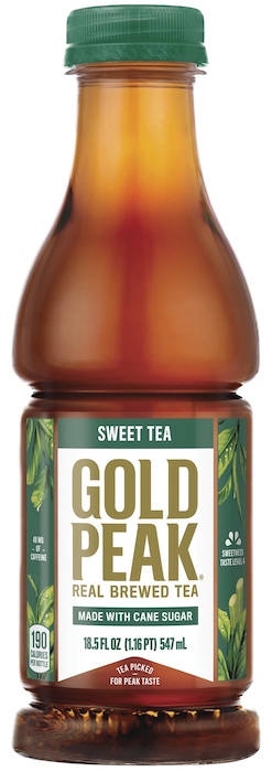 Anytime Coffeee. Gold Peak Teas