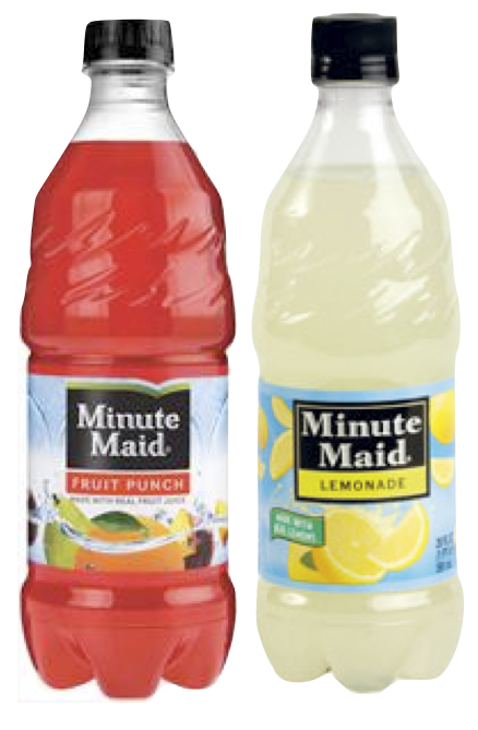 Anytime Coffeee. Minute Maid Refresh (20 oz Bottles)