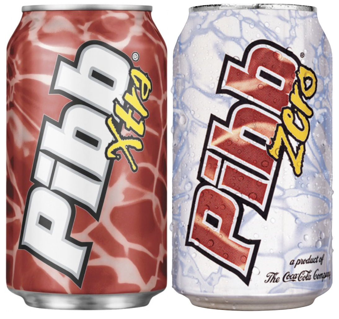 Pibb Xtra & Pibb Xtra Zero
