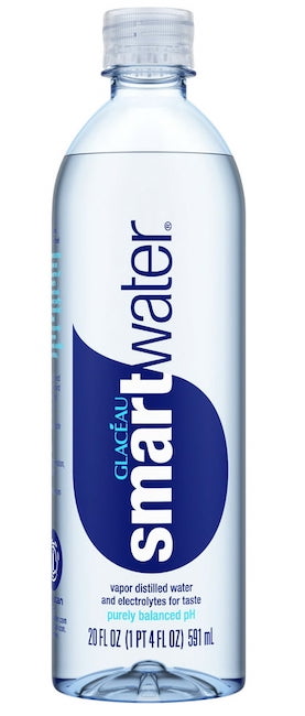 Anytime Coffee. Smart Water by Glaceau (20 oz Bottle)