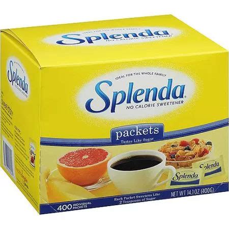 Anytime Coffee. Splenda Packets