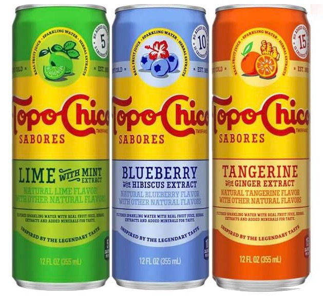 Anytime Coffee. Topo Chico Sparkling Water (8 Pack)