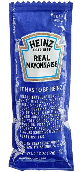 Heinz Mayo Packets (200ct)