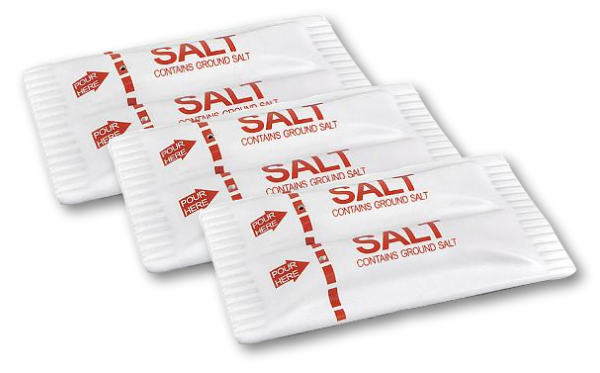 Anytime Coffeee. Salt Packets - 1000 Count