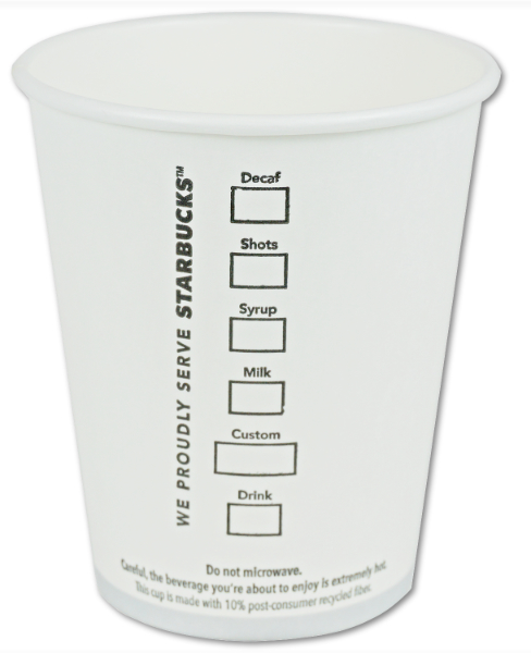 Starbucks Logo Paper Cup (50 count)